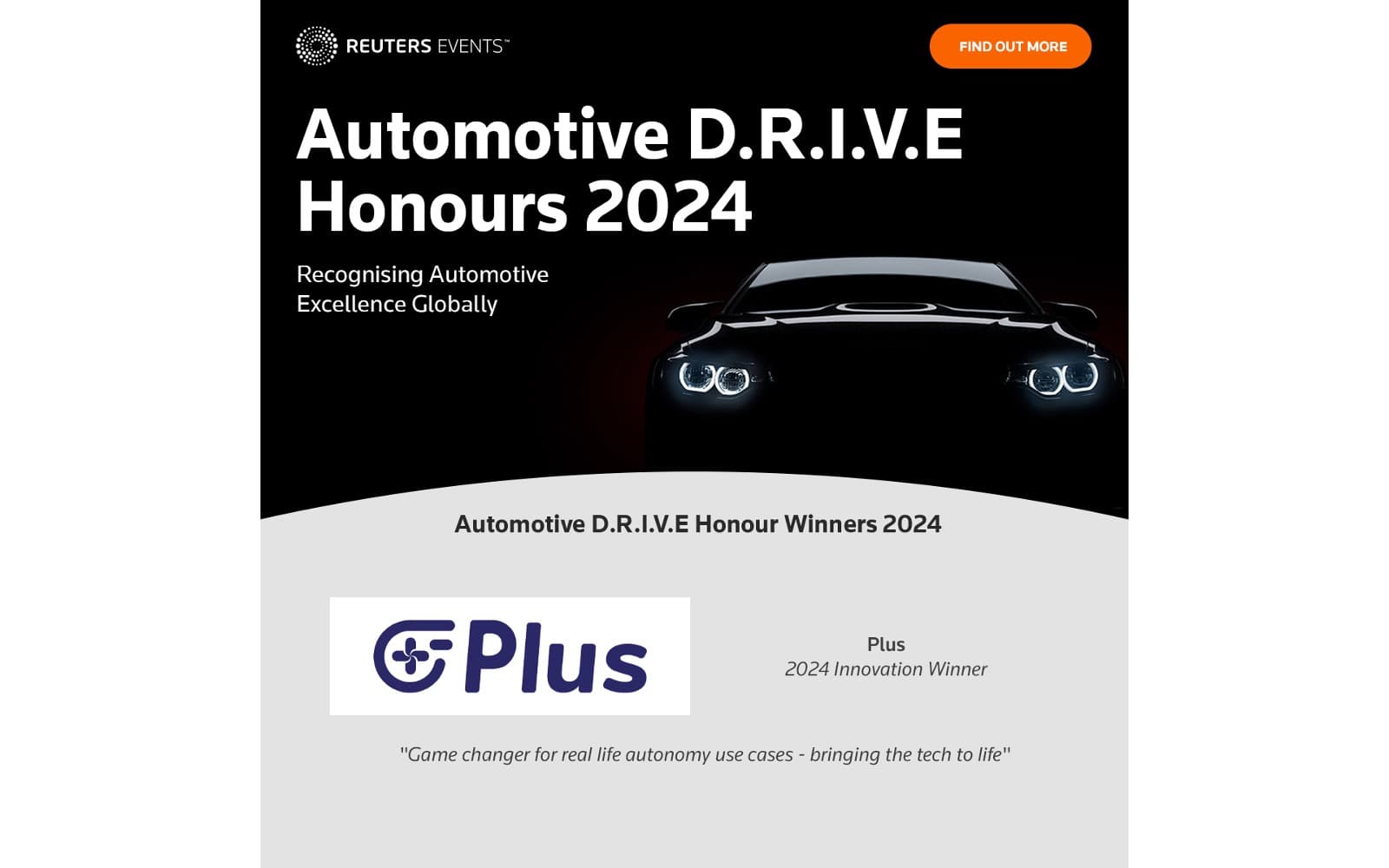 Plus’s Level 4 AI-based Autonomous Driving Software, SuperDrive, Named ...